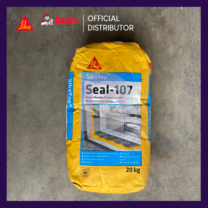 SikaTop® Seal-107 (Two-component, Predosed, Ready To Use Waterproofing ...
