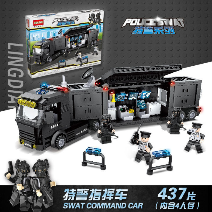 6510 POLICE SWAT BUILDING BLOCKS TOY COLLECTION 437 PCS | Lazada PH