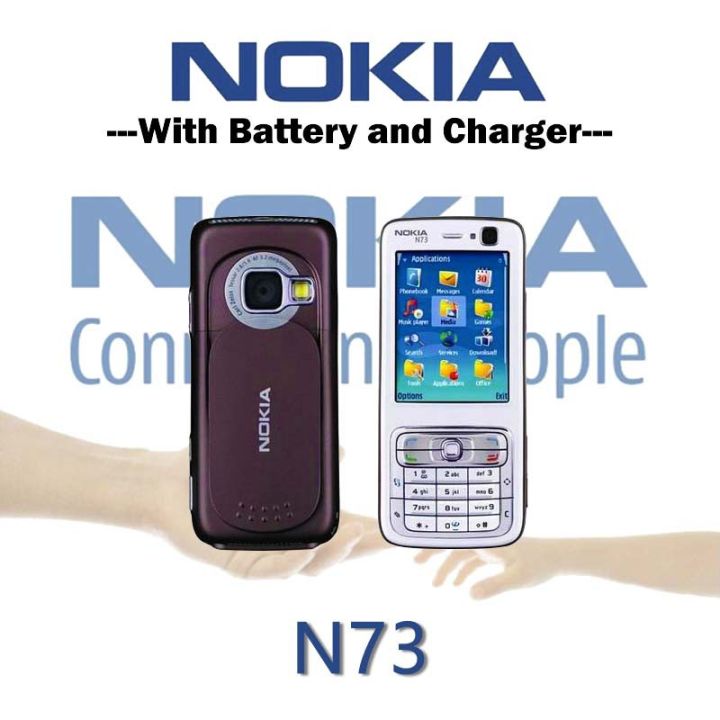 Original For Nokia N73 Classic Keypad Cell Phone Mobile Phone Basic ...