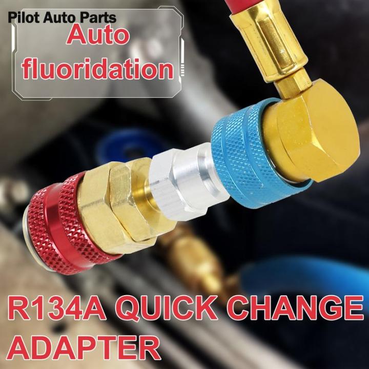 Quick Coupler Adapter Air Conditioning Coupler Adapter High Side Long ...