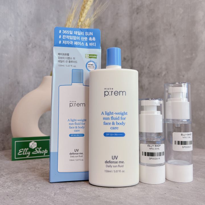 Sữa Chống Nắng Make P:rem UV Defense Me. Make Prem Sun Fluid SPF 50+ PA ...