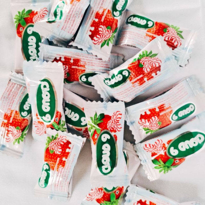 32pcs(土) Cloud 9 Strawberry Candy (HALAL) | Lazada
