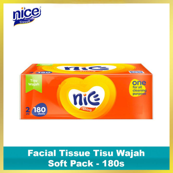 Tissue Nice 180 sheets 2 play | Lazada Indonesia