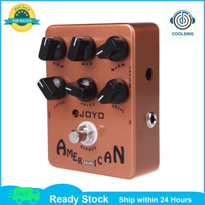 JOYO JF-14 American Sound Guitar Effect Pedal Amp Simulator Overdrive ...