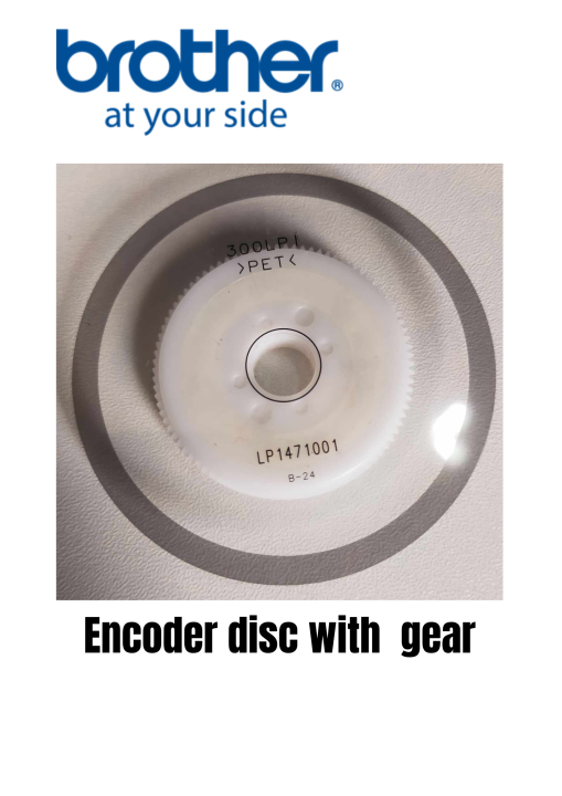 Encoder Disk and PF Roller Gear for Brother Printer | Lazada PH