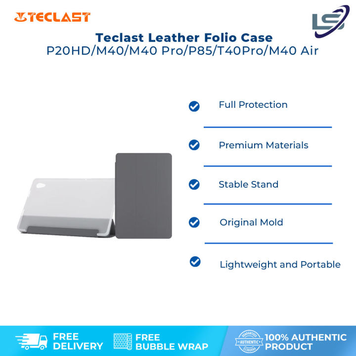 Teclast Folio Case for P20HD / M40 / M40 Pro / P85 / T40 Pro / M40 Air ...