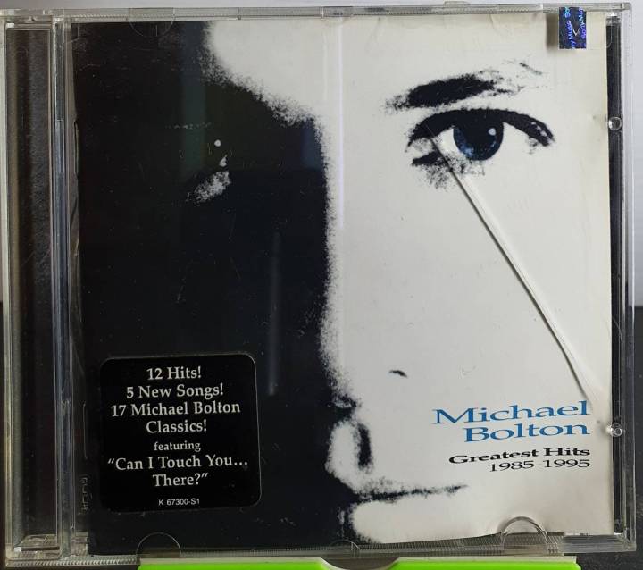 CD ซีดีเพลง Michael Bolton Greatest Hits 1985-1995 MADE IN USA | Lazada ...