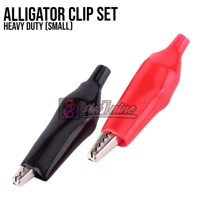 Small Insulated Alligator Clips (SET) | Lazada PH