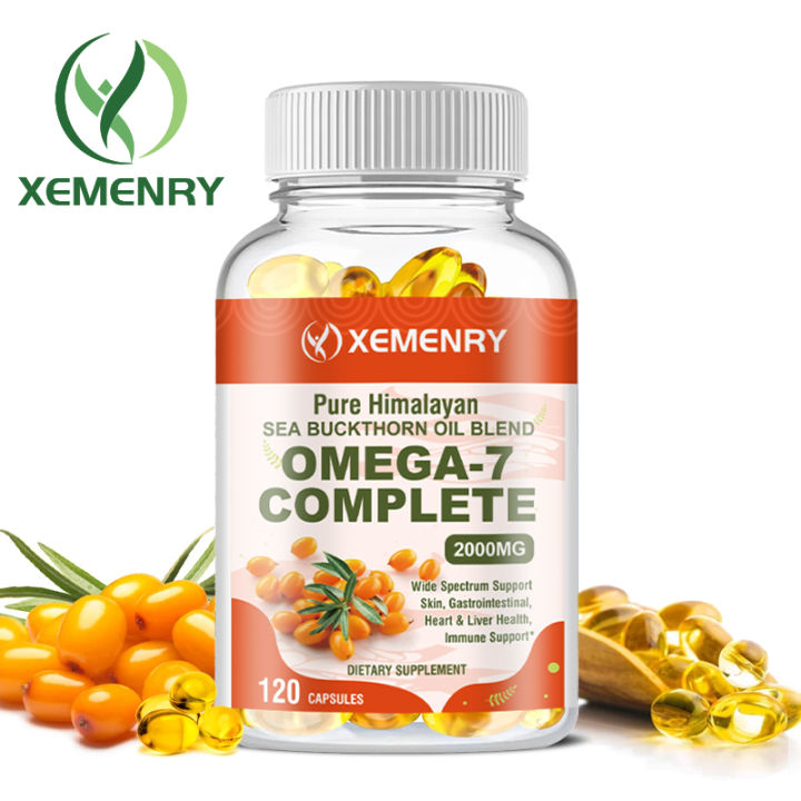 OMEGA-7 COMPLETE - 2000MG Per Serving - Pure Himalayan Sea Buckthorn ...