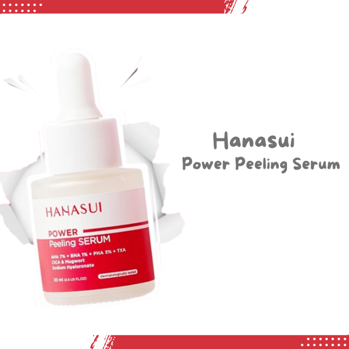 Hanasui Power Peeling Serum 20ml/Serum Eksfoliasi Wajah | Lazada Indonesia