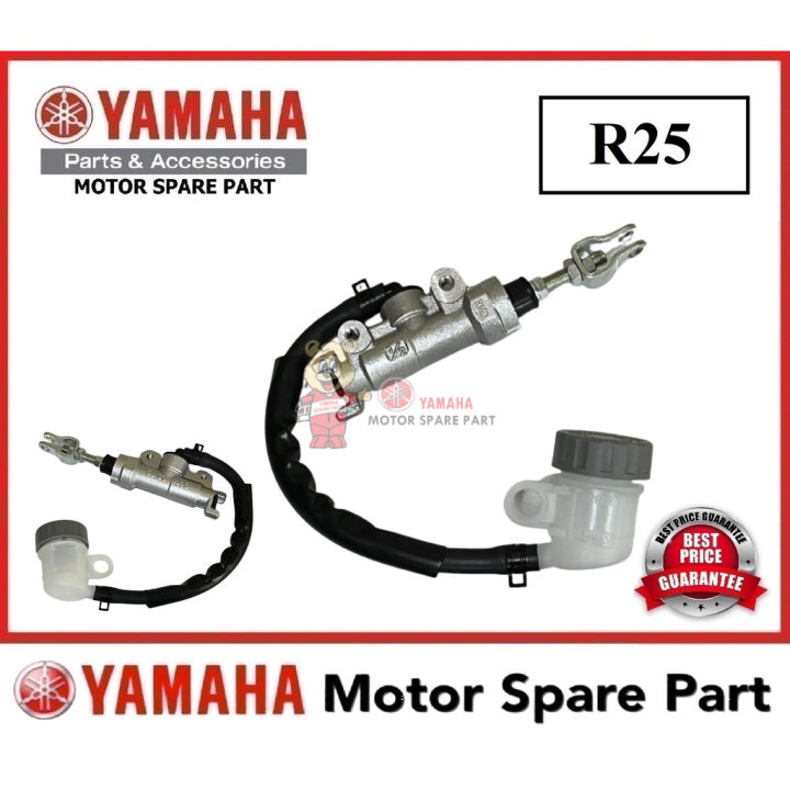 YAMAHA R25 REAR MASTER PUMP ASSY 0 BELAKANG DISC DIS DIC BREK BRAKE ...