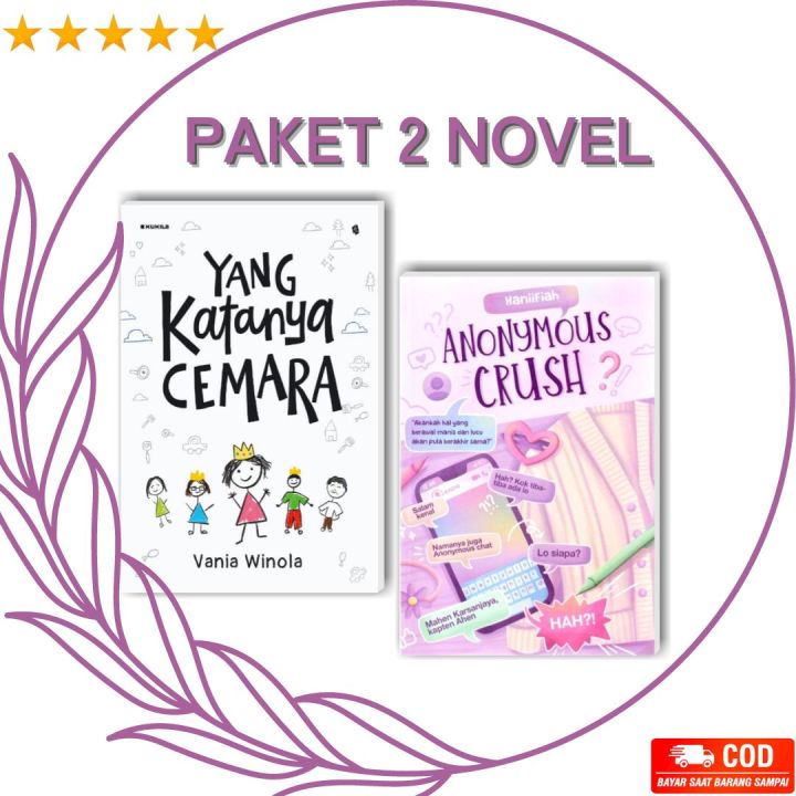 Paket 2 Novel Yang Katanya Cemara & Anonymous Crush / D C | Lazada Indonesia