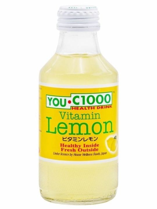 Indonesian Yousu YOU C1000 Lemon Orange Juice Vitamin C Carbonated ...