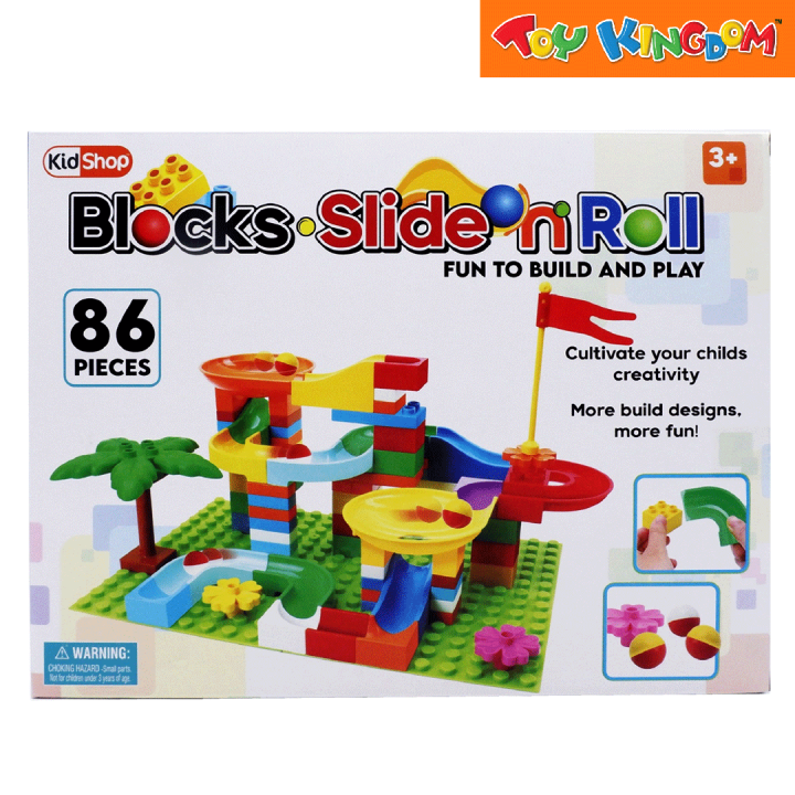 KidShop Blocks Slide n Roll Playset | Lazada PH