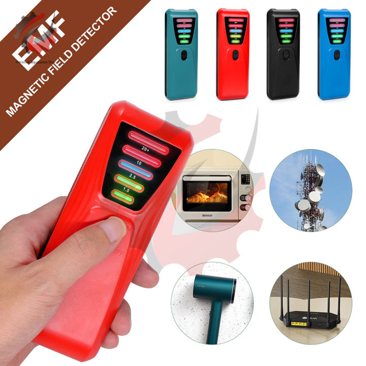 Hand Electromagnetic Radiation Tester Portable Digital LCD Electric ...