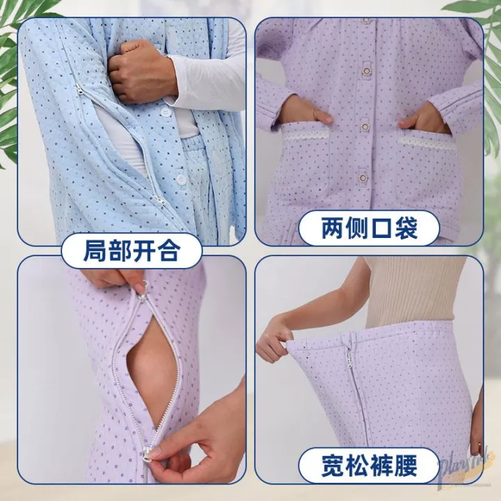 Easy-to-put-on sick clothes nursing clothes special clothes for ...