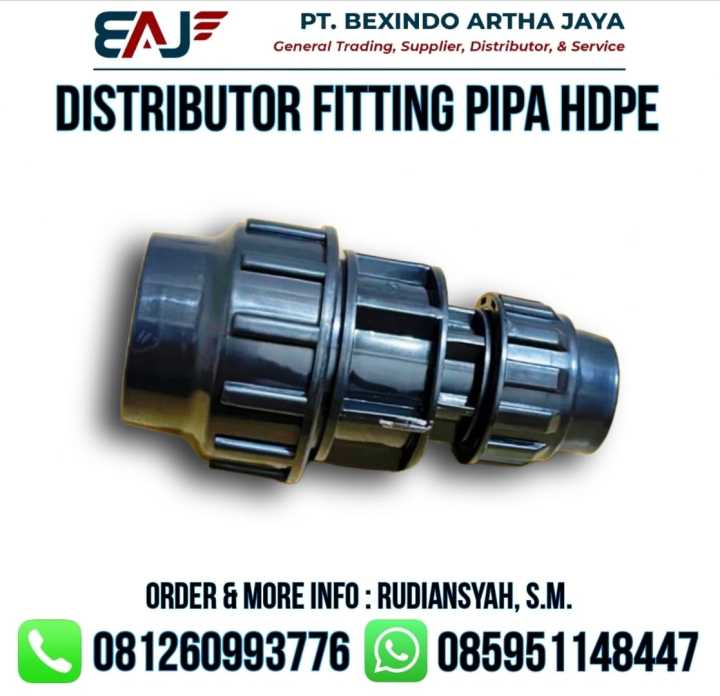 Reducer Pipa Hdpe Murah Size 1 1/4" to 1/2" Inch - Fitting Compression ...