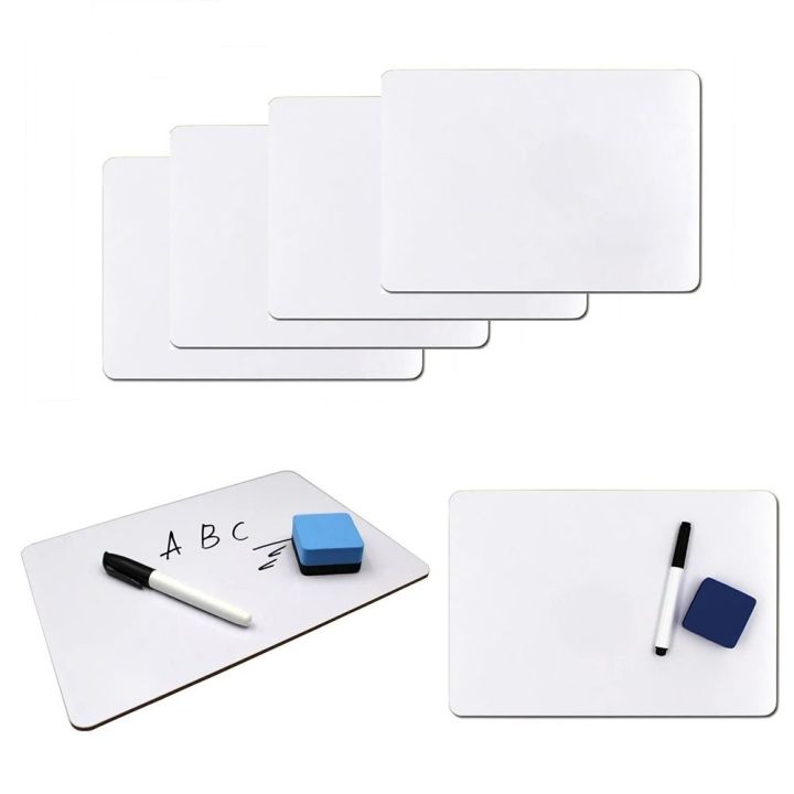TINGTIAN Drawing Graffiti Doodle Double-Sided Mini Whiteboard Mini ...