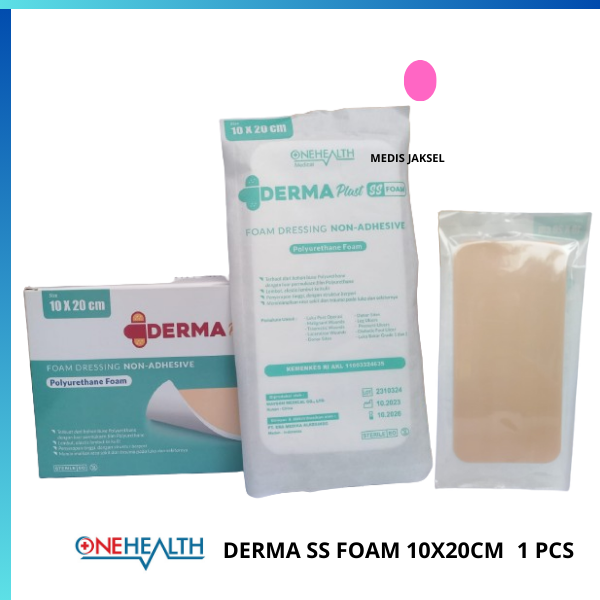 Onehealth Dermaplast SS Foam 10x20 Plesterin Plester Luka Anti Air Foam ...