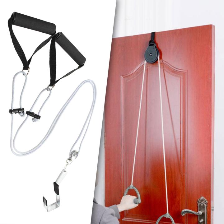 Mioto Shoulder Pulley over The Door Arm Exerciser Metal Bracket Door ...