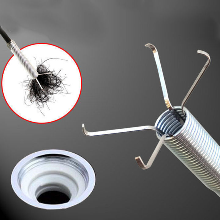 Flexible Grabber Pickup Snake Cable Aid 60/90cm Spring Pipe Dredging ...