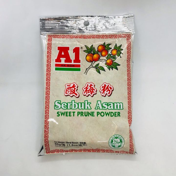 A1 Sweet Prune Powder/ Serbuk Asam/ 酸梅粉 50g | Lazada
