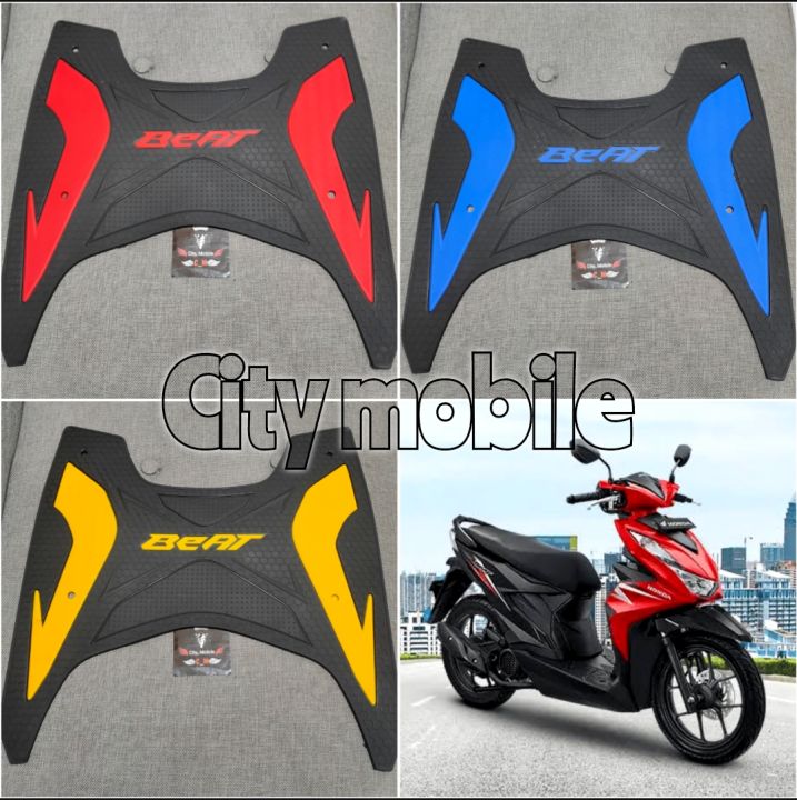 Karpet motor Beat 2020-2022 Beat new Beat Deluxe Beat Street Beat CBS ISS alas kaki Beat Pijakan ...
