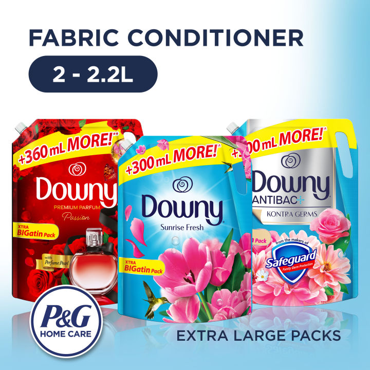 Downy Perfume Fabric Conditioner Sunrise Fresh Kontra Germs Passion 2L ...