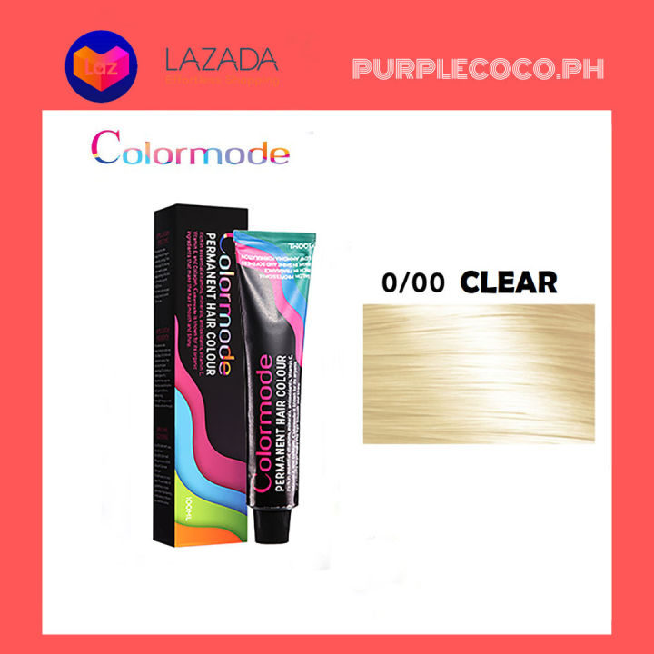Colormode Permanent Hair Colour Clear 0/00 | Lazada PH