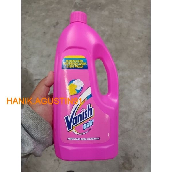 Vanish Detergent Cair 1 Liter Botol / Vanish Detergent Cair 1000 ml ...