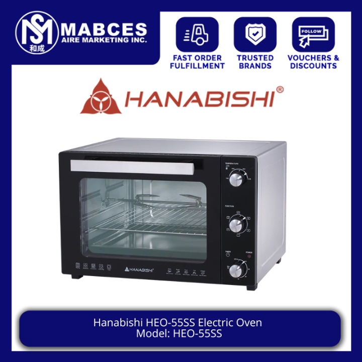 Hanabishi HEO-55SS Electric Oven | Lazada PH