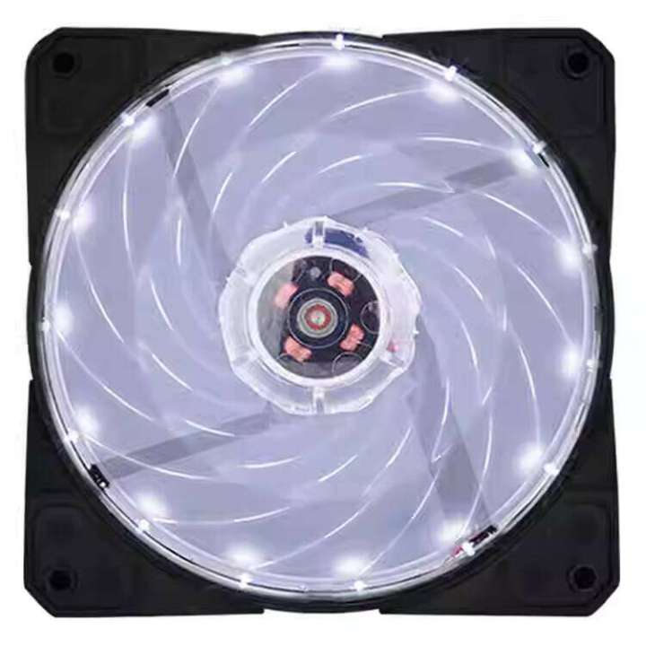 12cm Matte Version Desktop Computer Case LED Light Silent Cooling Fan ...