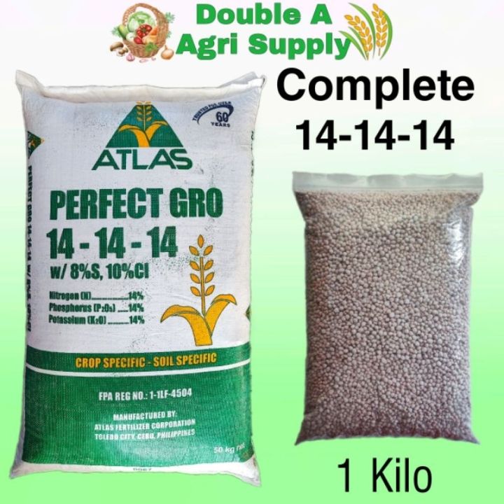 Atlas Complete 14-14-14 Complete Fertilizer / 1 Kilo | Lazada PH Atlas Complete 14-14-14 Complete Fertilizer / 1 Kilo | Lazada PH
