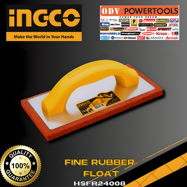 Ingco HSFR24008 Fine Rubber Float ~ ODV POWERTOOLS | Lazada PH