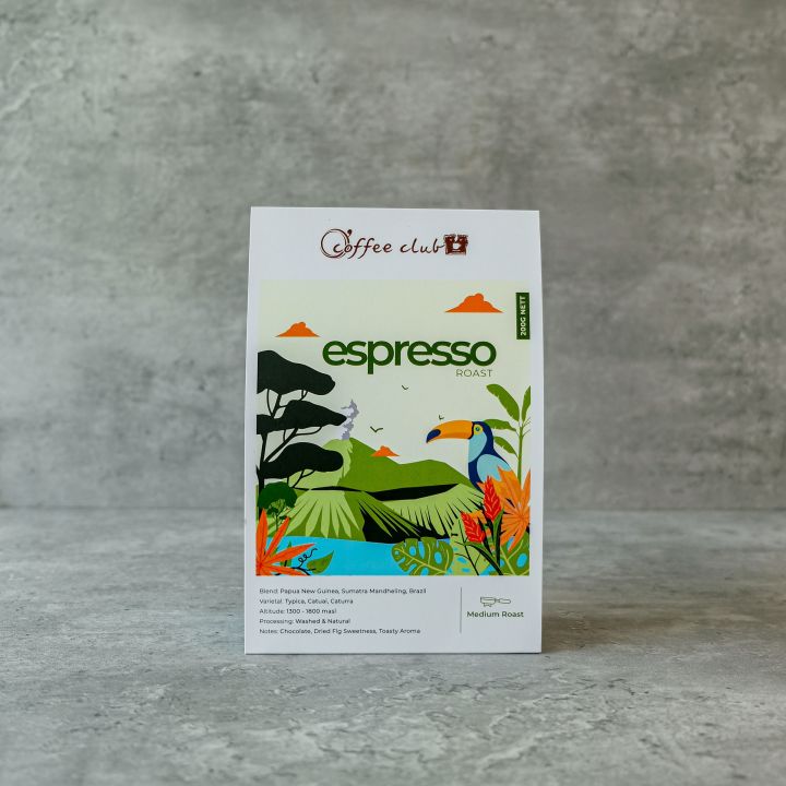 Espresso Dark Roast Coffee Beans 200g | Lazada