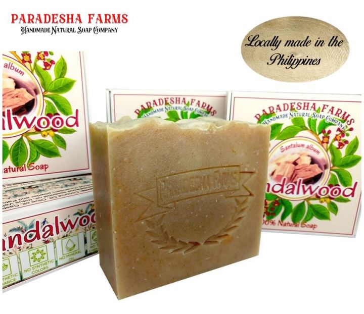 Sandalwood All-Natural Soap (160gram big bar) - Paradesha Farms ...