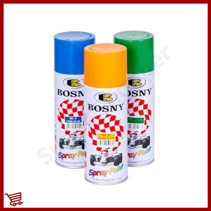 Bosny Spray Paint 400cc - Basic Color | Lazada PH
