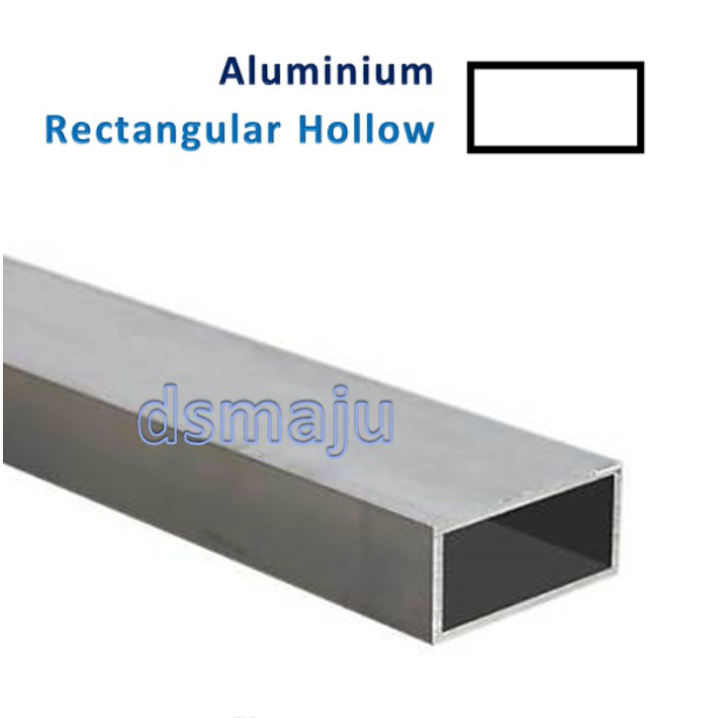 DSMAJU Aluminum Rectangular Hollow Bar NA Aluminium Hollow Bar Aluminum ...