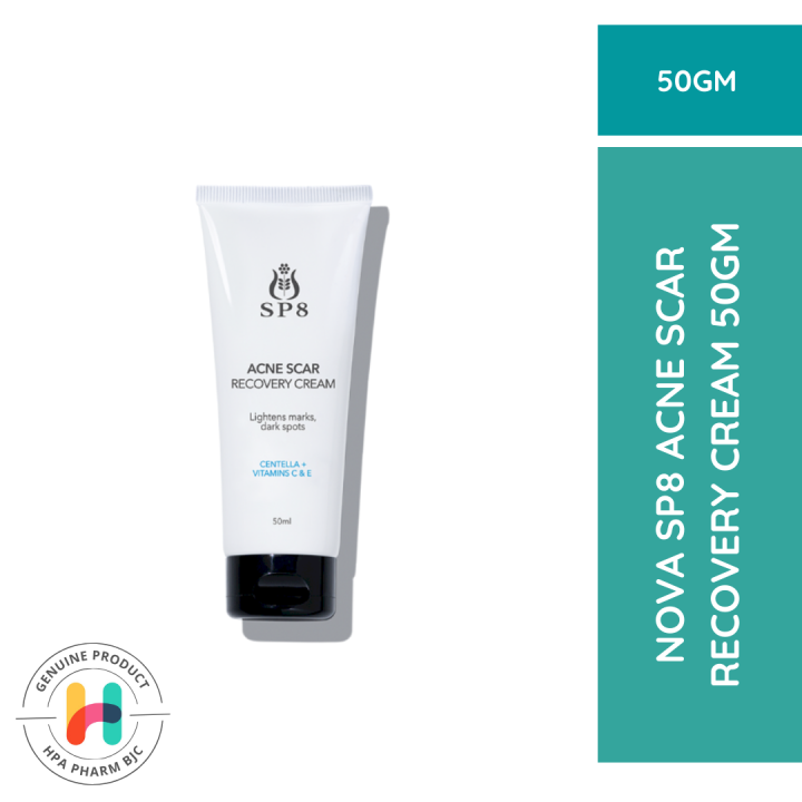NOVA SP8 ACNE SCAR RECOVERY CREAM 50GM | Lazada