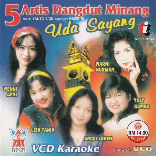 51357-72649 5 ARTIS DANGDUT MINANG (VCD) | Lazada