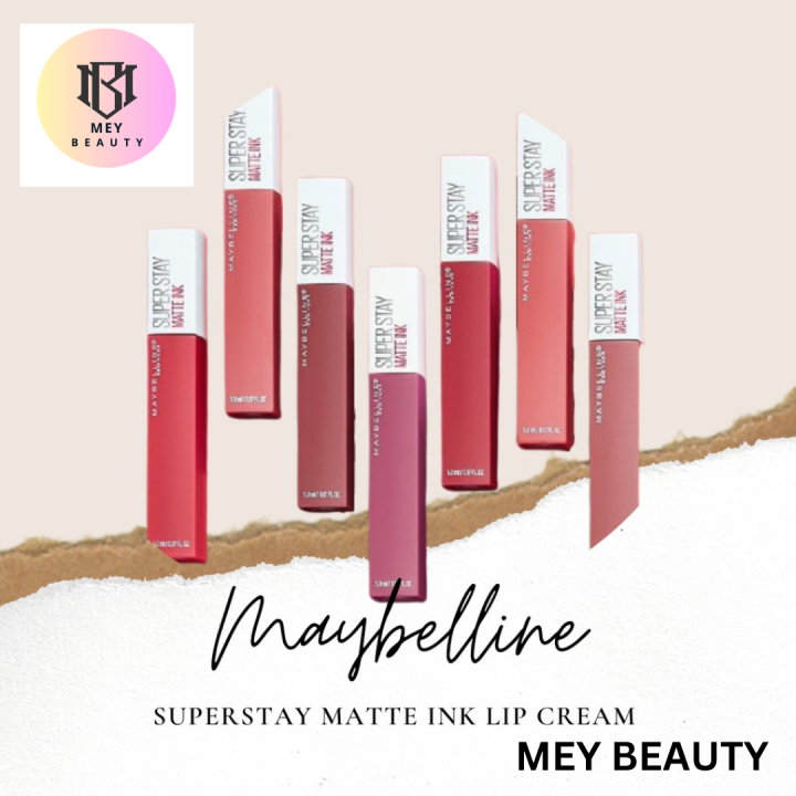 Maybelline lipstik superstay matte Ink / lip cream/lip cream tahan lama | Lazada Indonesia