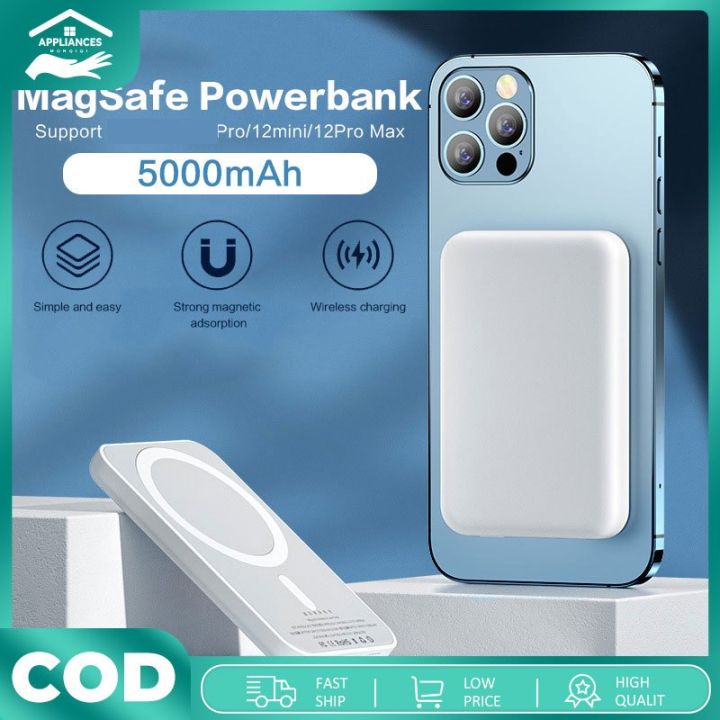 Magnetic Battery Pack Power Bank Safe Magnetic Wireless Charger 20W ...