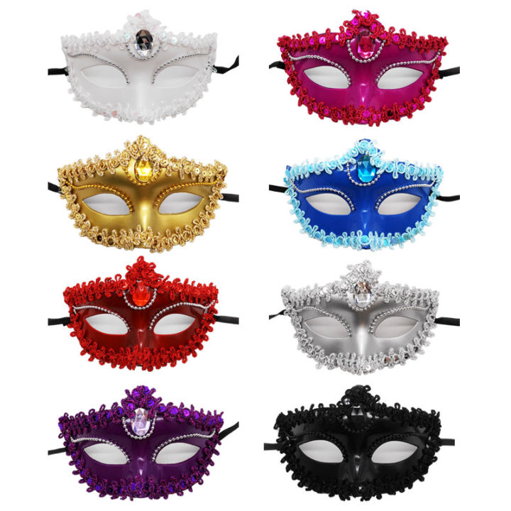 Venetian Masquerade Mask Women Eye Mask Party Needs #MC058 | Lazada PH