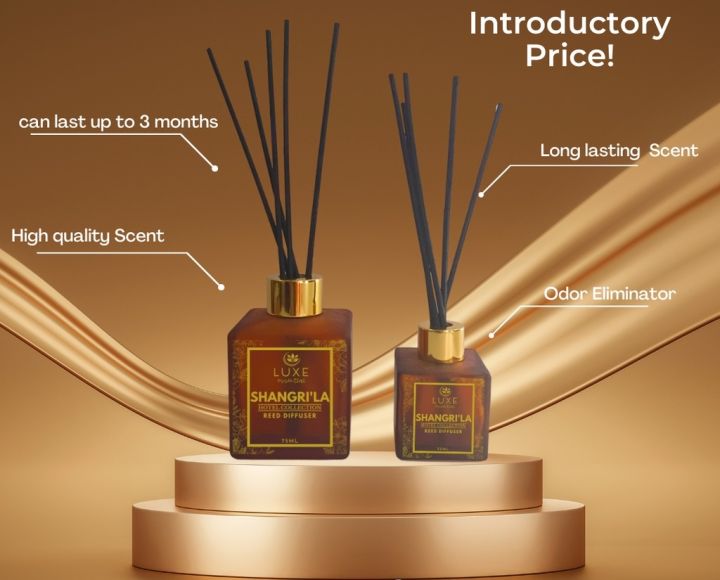 Premium Reed Diffuser Luxury Hotel and Spa Scents Luxe Essential ...