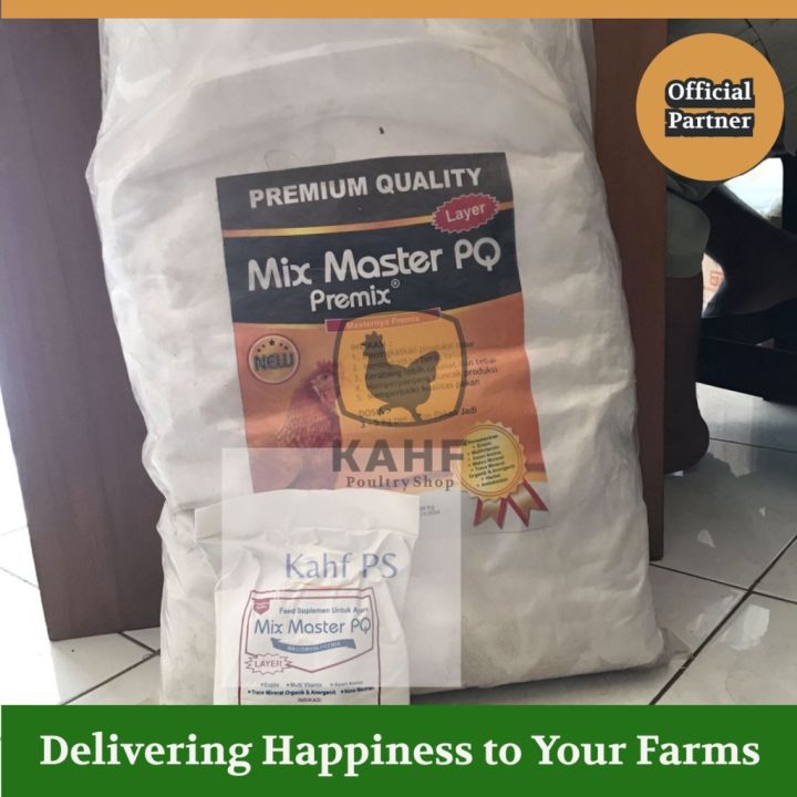 Mix Master PQ 1 sak 30 kg Premix Layer Suplemen Ayam Petelur CTSI ...