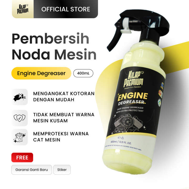 Safe Engine Degreaser | Kilap Premium - Cairan Pembersih Mesin Motor ...
