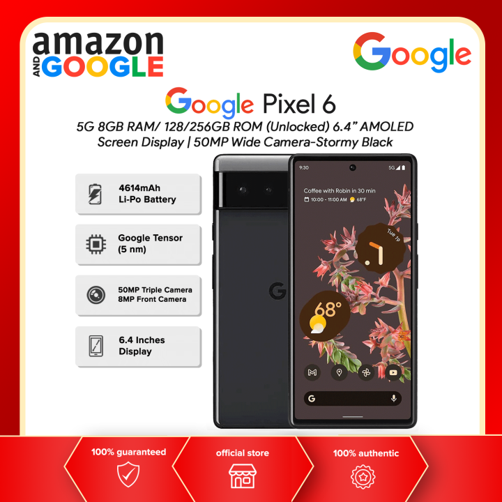 Google Pixel 6 5G 8GB RAM+128GB/256GB Unlocked | Lazada PH