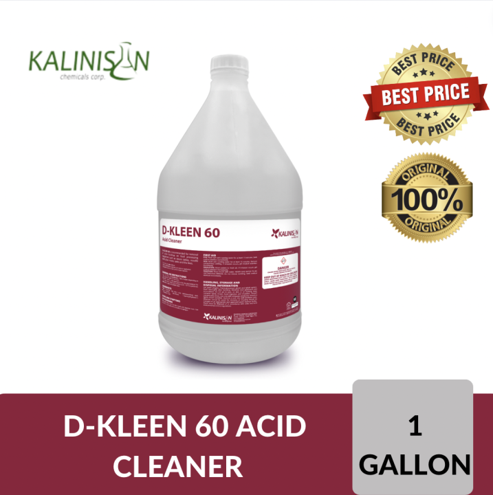 Kalinisan D-Kleen 60 NLGC/D-KLEEN60 Acid Cleaner Descaler Delimer 1 ...