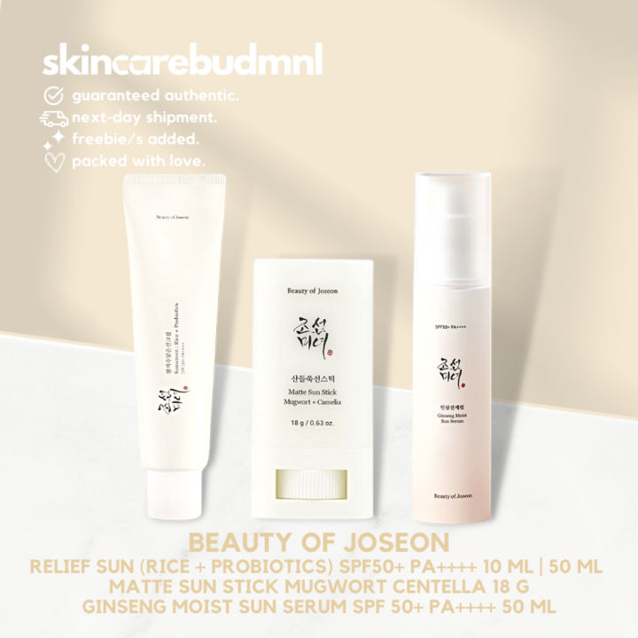 Beauty of Joseon Relief Sun Sunscreen Matte Sun Stick / Ginseng Moist ...