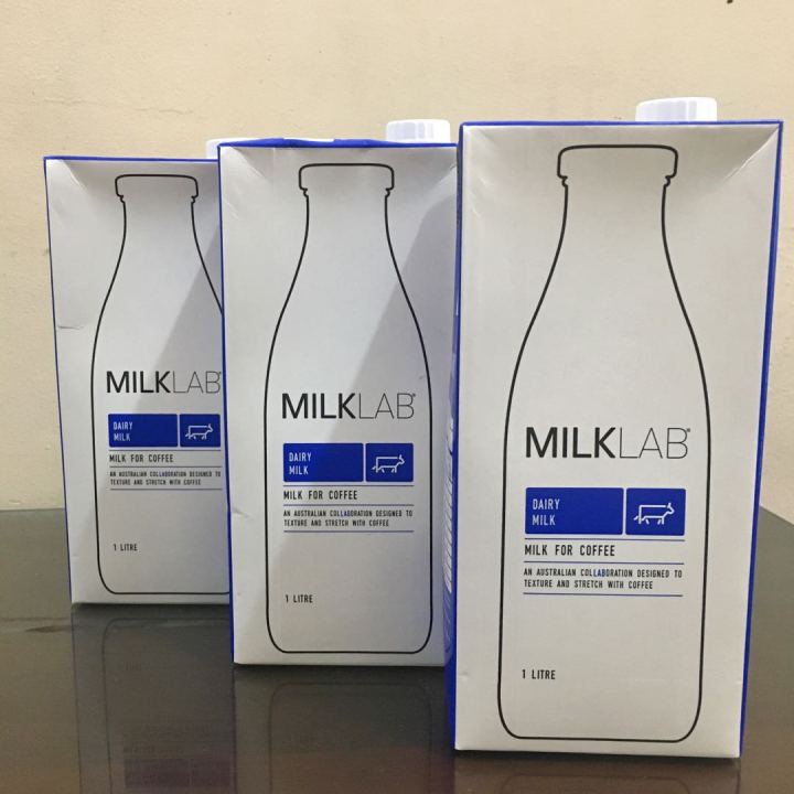 MILKLAB DAIRY PACK OF 3 x 1 LITER MILK FOR COFFEE | Lazada PH